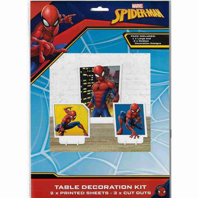 Marvel Spider-Man Table Decorations | The Cake Mixer