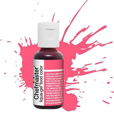 Chefmaster Rose Pink Liqua-Gel 20gm - The Cake Mixer
