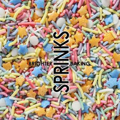 Pastel Rainbow Riot Sprinkle Medley - 30gm - The Cake Mixer