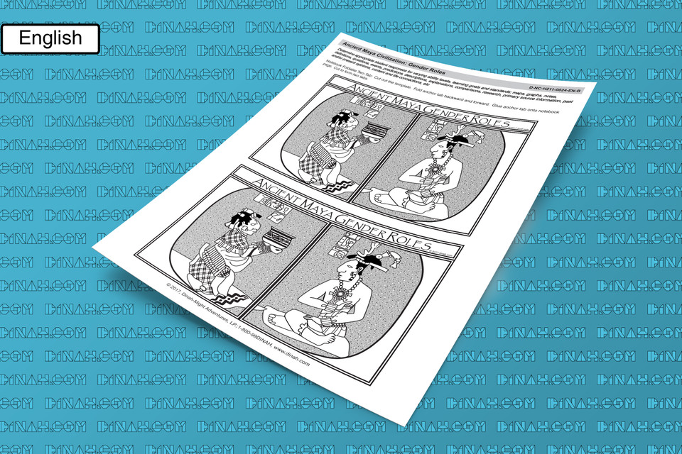Ancient Maya Civilization Gender Roles Dzdownloadablefoldables