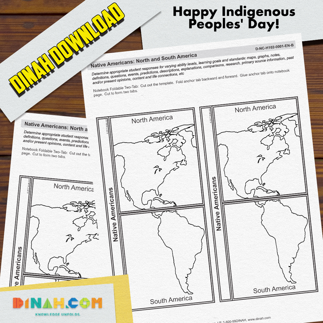 Indigenous Peoples Day! - dzdownloadablefoldables