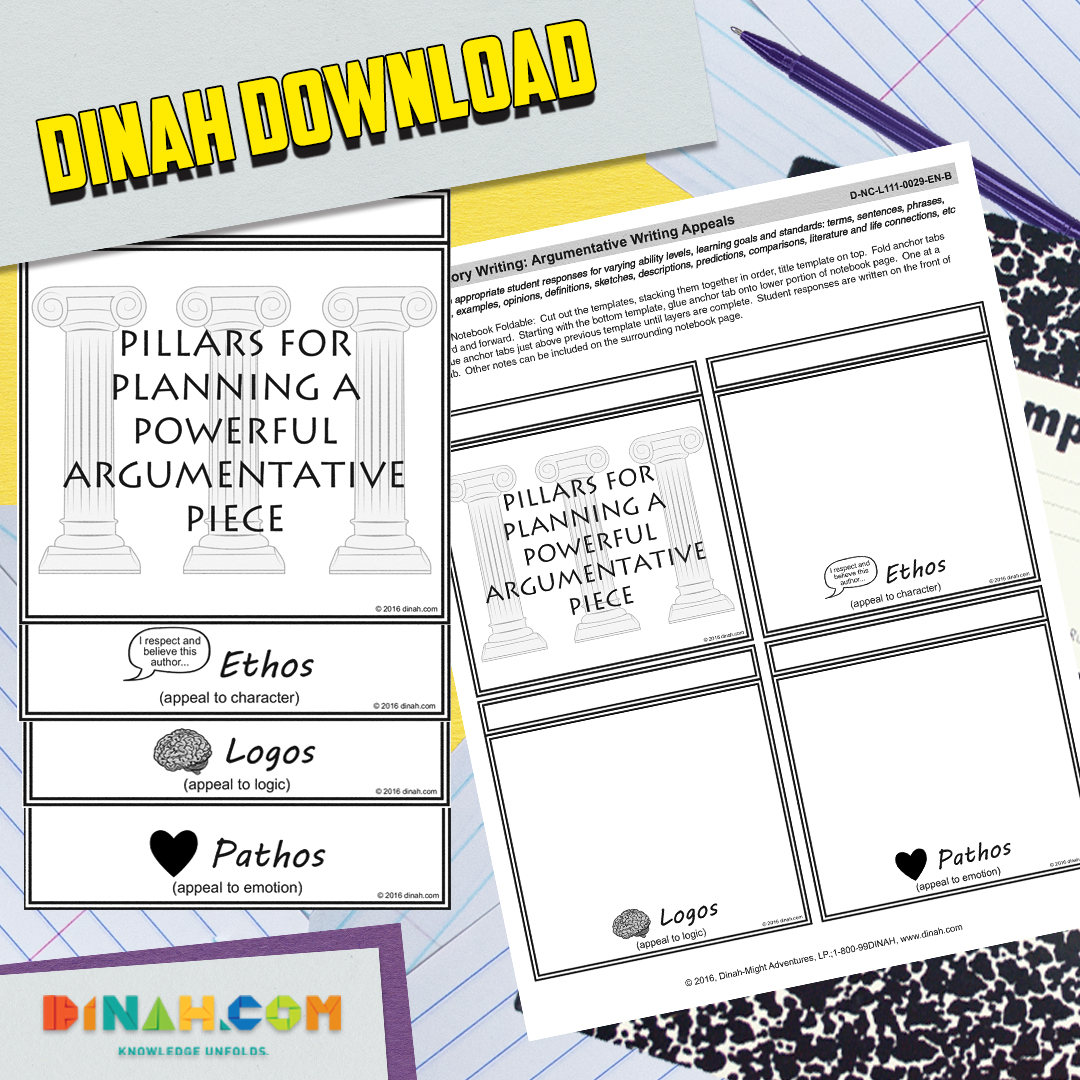 Expository Writing: Argumentative Writing Appeals - dzdownloadablefoldables