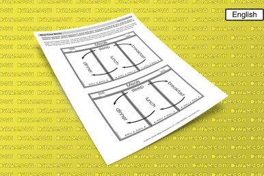 Meal-Time Words - dzdownloadablefoldables