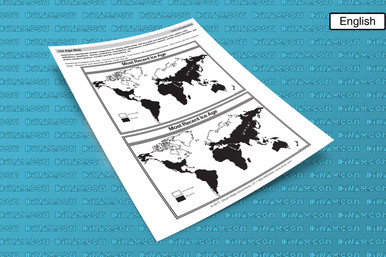 Ice Age Map - dzdownloadablefoldables