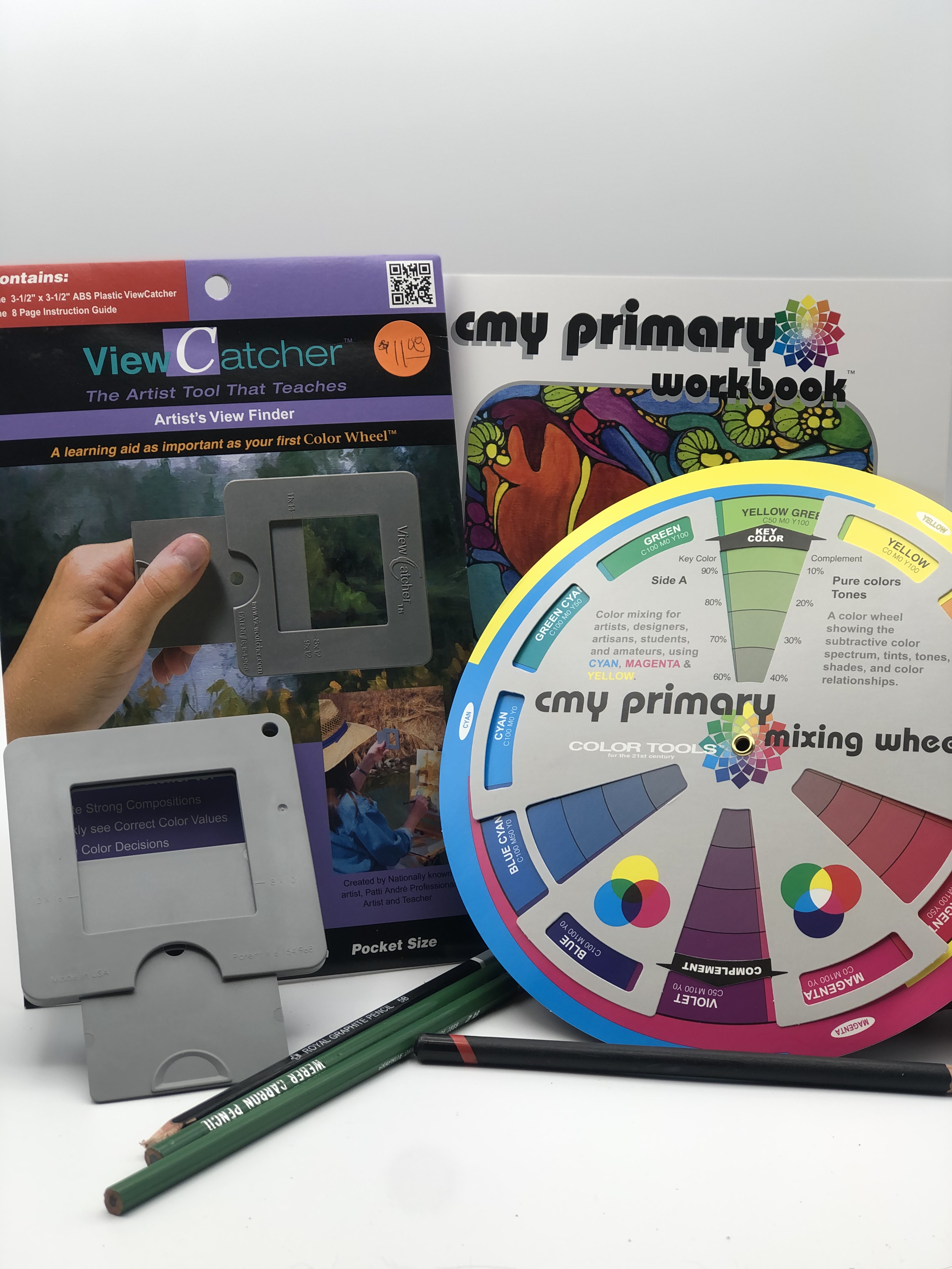 Featured Product: CMY Color Wheel & Artists View Finder - Kate's Art School