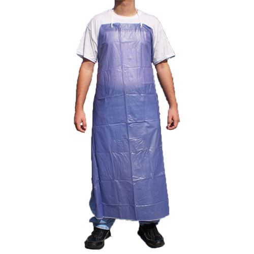 Blue Vinyl Apron
