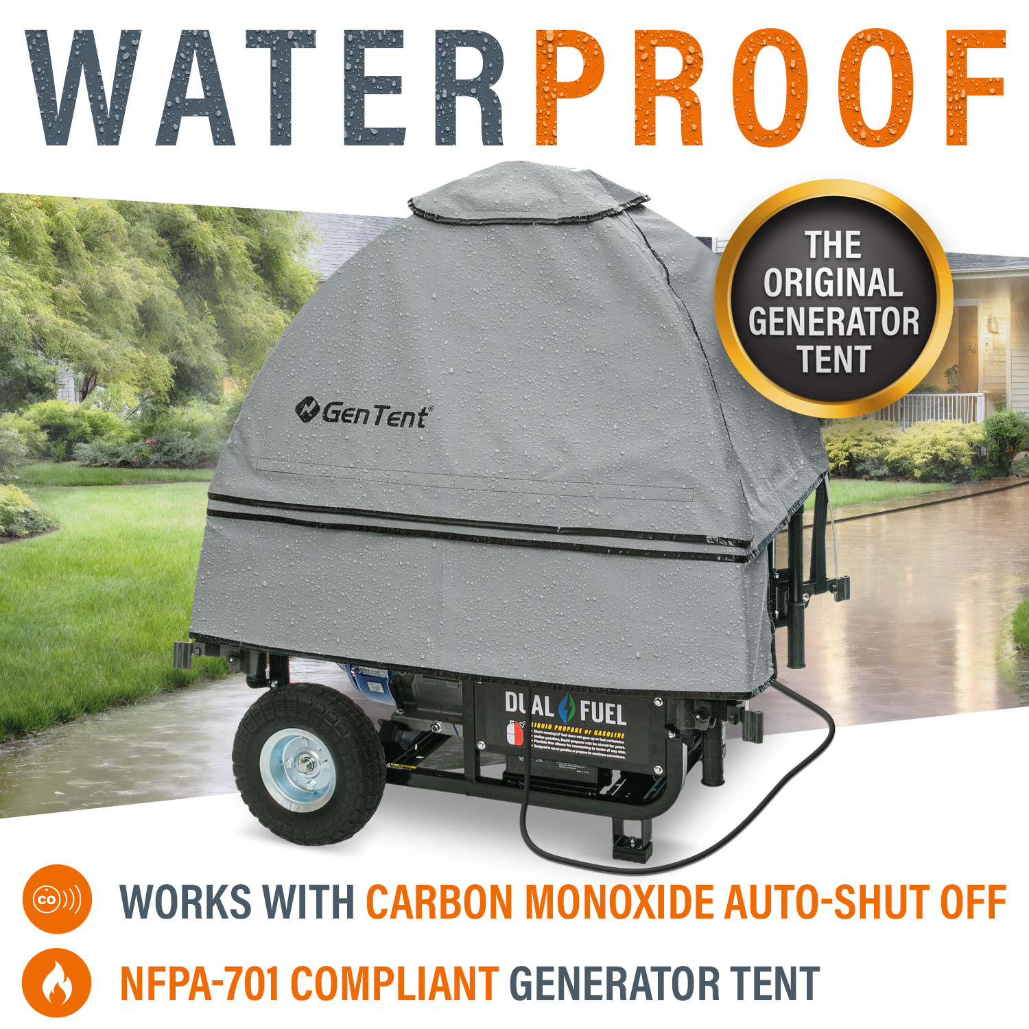 GenTent Universal Kit | Portable Generator Cover