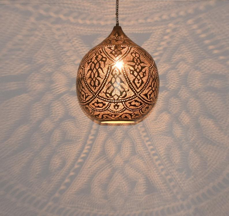 Moroccan Pendant Lighting | Hanging Light Fixture | Pendants Lighting ...