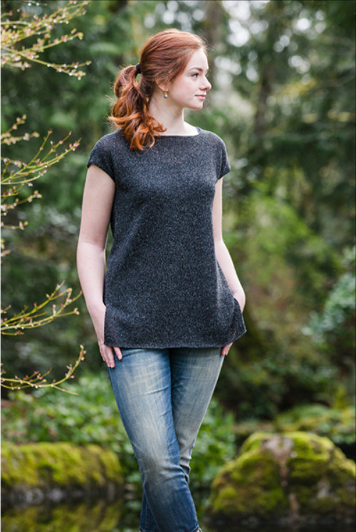 Churchmouse Pattern Simple Tee - The Websters
