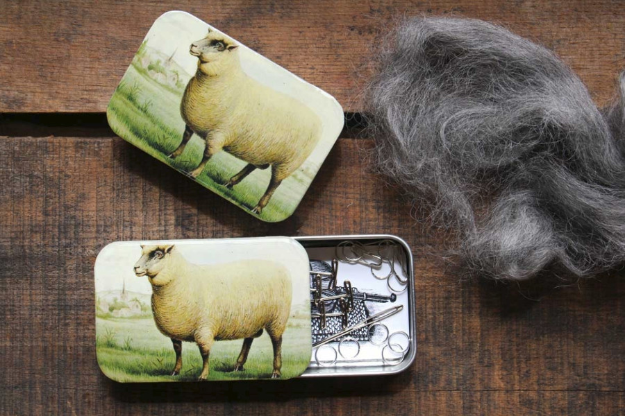 Never Not Knitting Sheep Knit Kit - The Websters