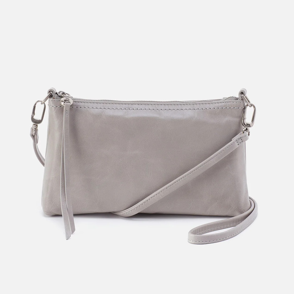 Hobo Darcy Convertible Crossbody Clutch Light Grey - The Websters