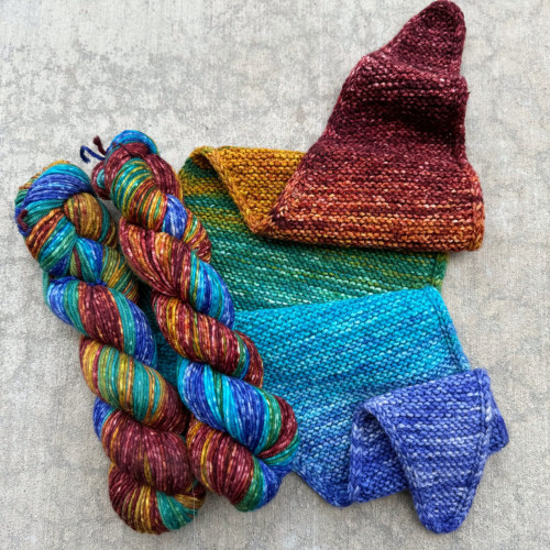 Polka Dot Sheep Striata DK Gradient Yarn - The Websters