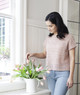 Churchmouse Pattern Boxy Lace Tee - The Websters