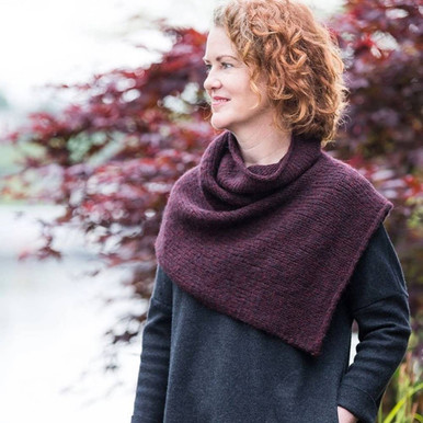 Churchmouse Pattern Two-Point Cowl - The Websters