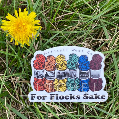 Mitchell Wool Co Sticker Pride FFS - The Websters