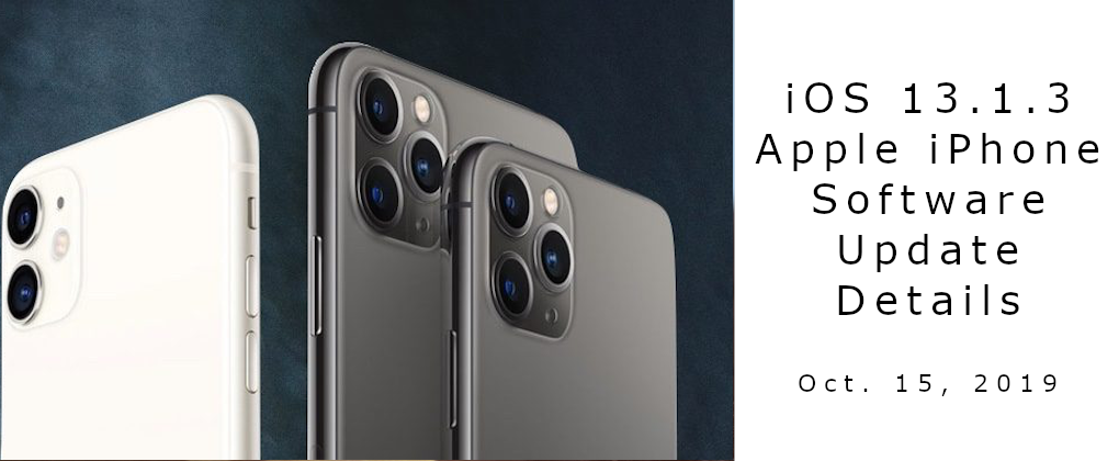 iOS 13.1.3 Released - iMaster Repair