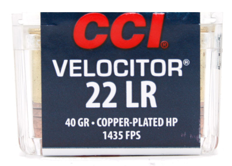 CCI Velocitor 22lr 40gr HP Ammo - 50 Rounds - Ventura Munitions