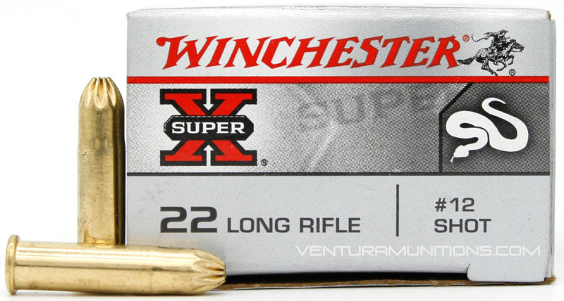 Winchester Snake Shot 22lr #12 Shot Ammo - 50 Rounds - Ventura Munitions