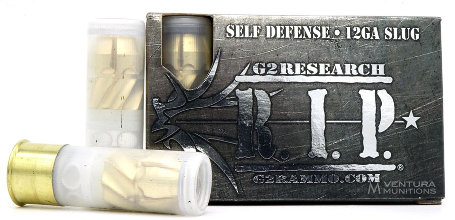 G2 Research R.I.P. 12ga 2.75" 303gr Fragmenting Slug Ammo - 5 Rounds ...