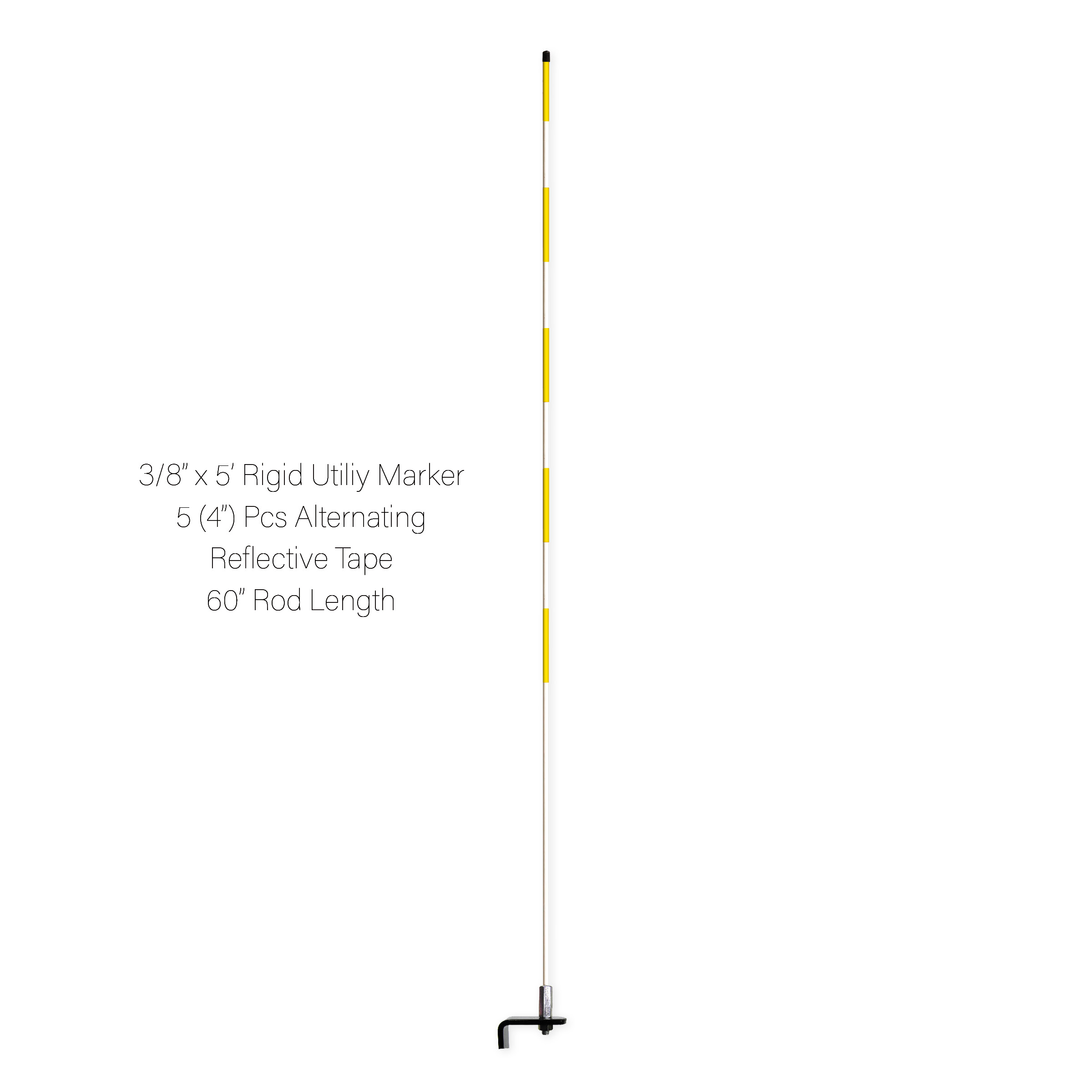 3/8” X 5’ EZ See Marker (PARTIALLY WRAPPED) | Country Enterprises, Inc.