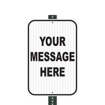 Reflective Aluminum Sign - Customized | Country Enterprises Inc.