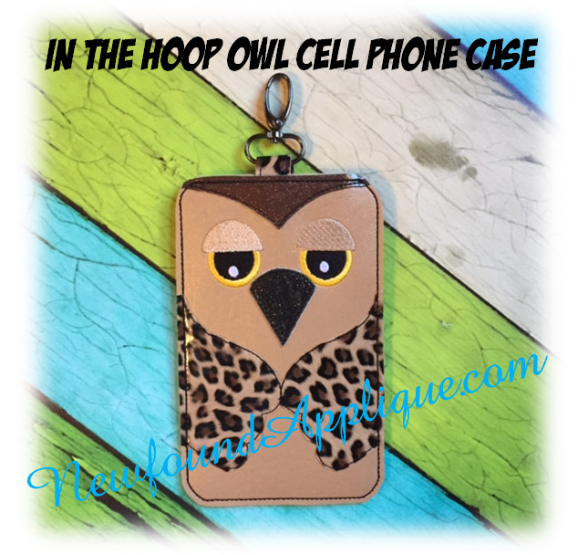 Donut Cell Phone Case embroidery machine design