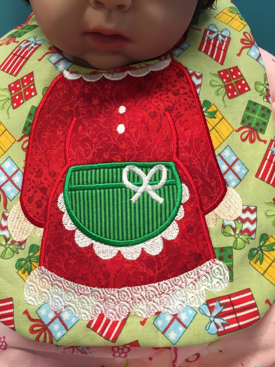 In The Hoop Mrs. Claus Body Bid Embroidery Machine design - Newfound ...