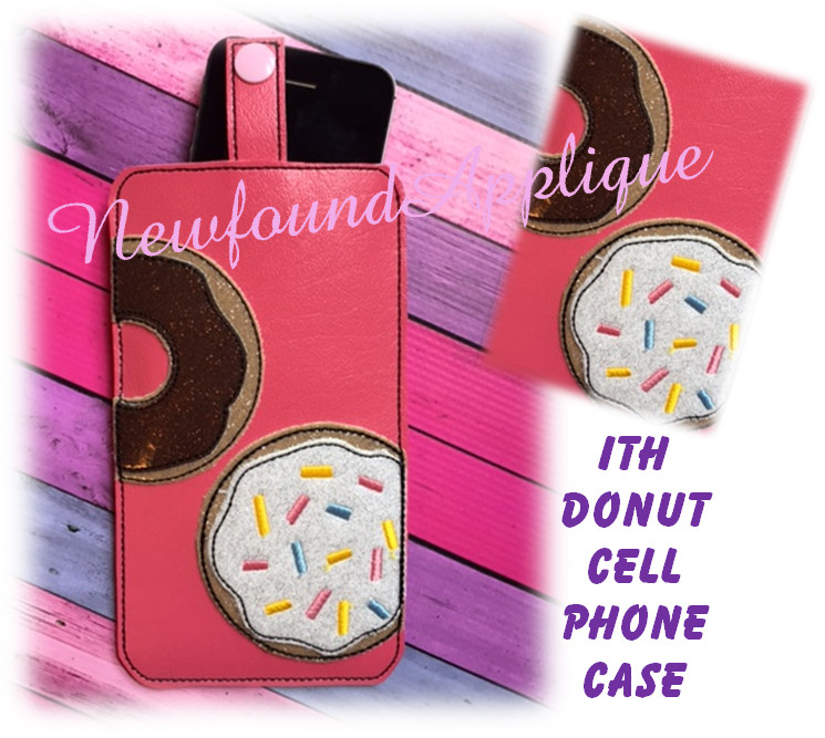 Citrus Cell Phone Case Embroidery Machine Design