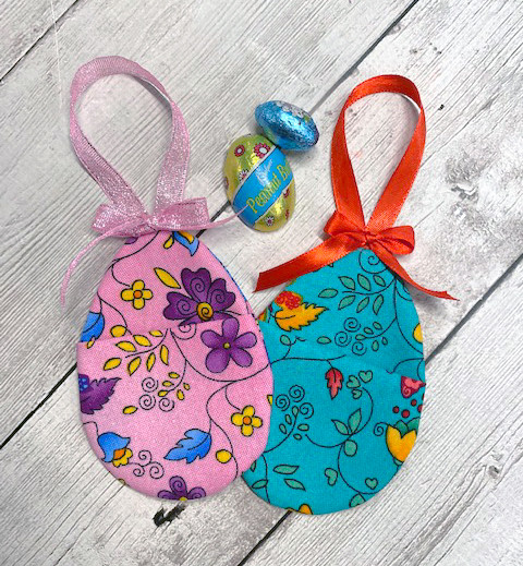 In The Hoop Easter Egg Pocket Stuffer Embroidery Machine Design ...
