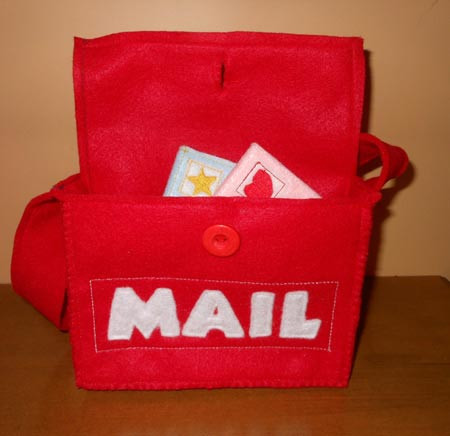 Felt Mail Play Set Design - Fun Interactive Craft for Kids