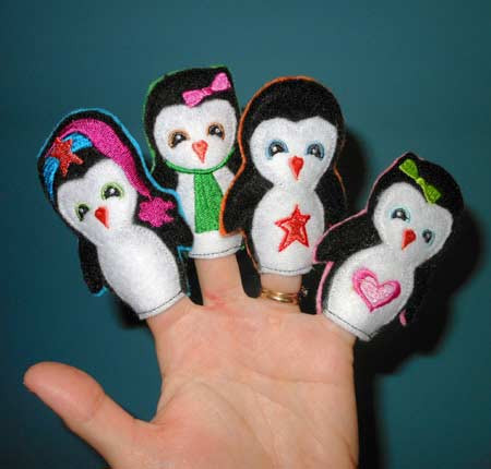Finger Puppet Number ITH Project - Newfound Applique