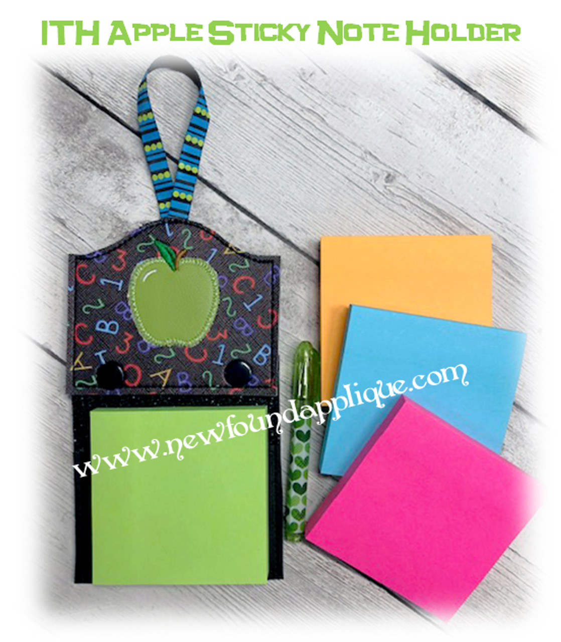Sticky Note Holder - Page 1 - Newfound Applique
