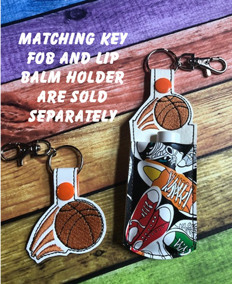 In The Hoop Basketball Key Fob Embroidery Machine Design - Newfound ...