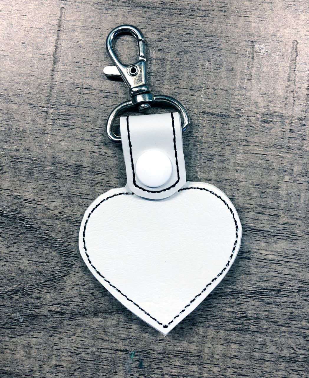 In The Hoop Canadian Heart Rainbow Maple Leaf Key Fob Embroidery ...