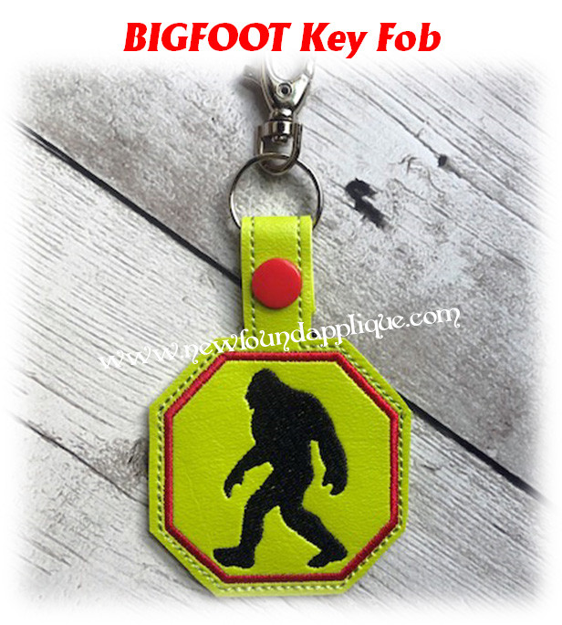 In The Hoop Bigfoot EMbroidery Machine Design Set - Newfound Applique