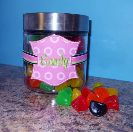 Label Design Candy - Newfound Applique