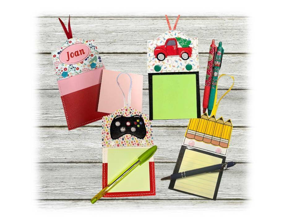Sticky Note Holder - Sticky Note Holders 4x4 Hoop - Page 1 - Newfound ...