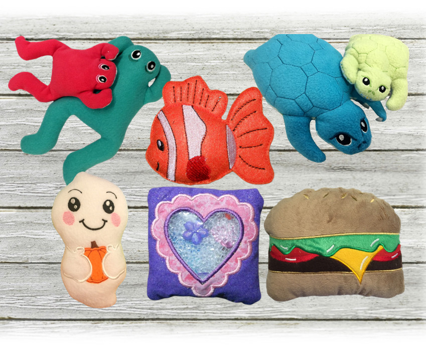 Felt Toy Designs - Bean Bags - Newfound Applique