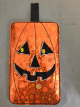 In The Hoop Pumpkin Phone Case Embroidery Design - Cell