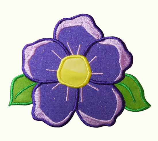 Flower Applique Embroidery Machine Design Set - Newfound Applique