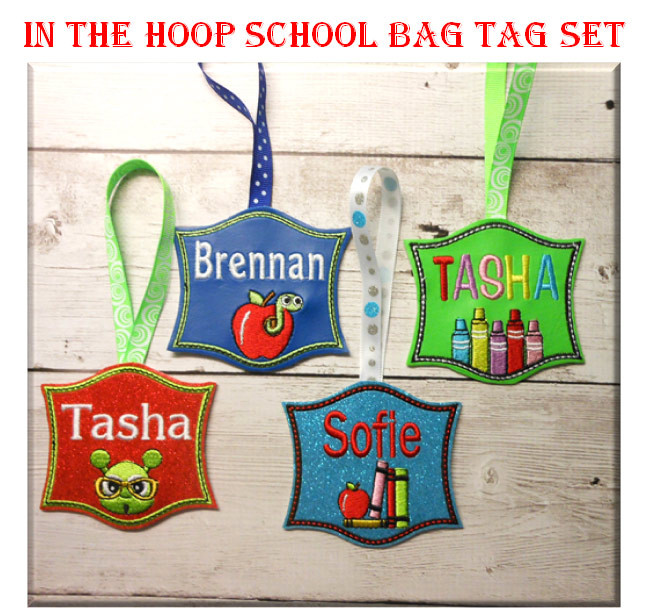 Bag Tag Sports In the Hoop Design Set - Newfound Applique