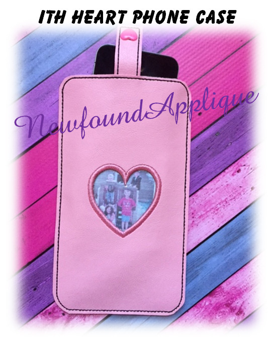 Donut Cell Phone Case embroidery machine design