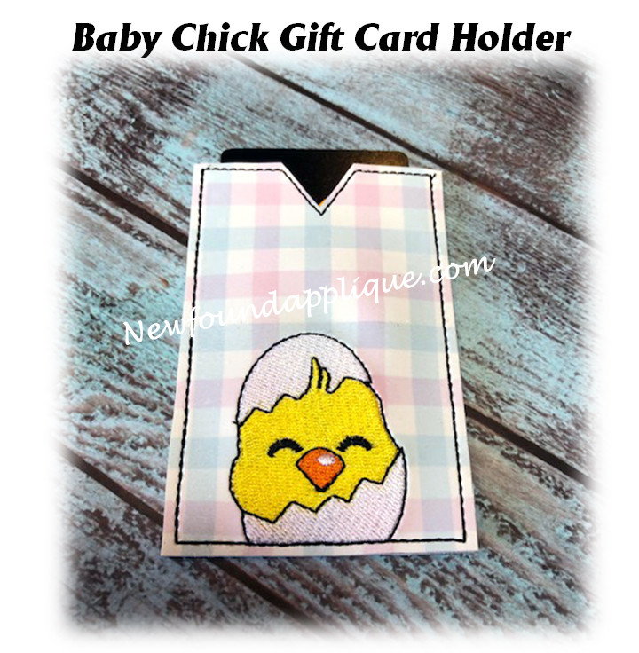 In The Hoop Baby Chick Embroidery Machine Design Set - Newfound Applique