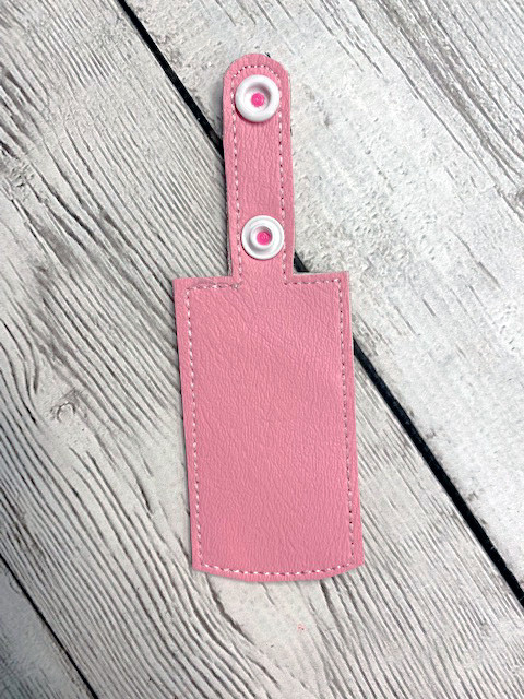 In The Hoop You & Me Key Fob Embroidery Machine Design - Newfound Applique