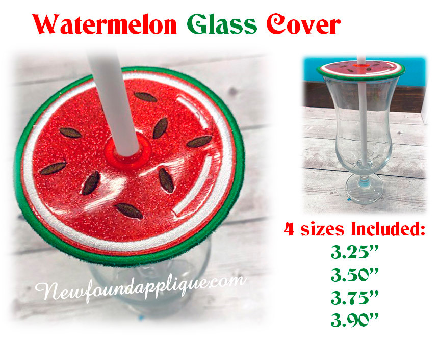 SWEET Watermelon Embroidery Machine Design