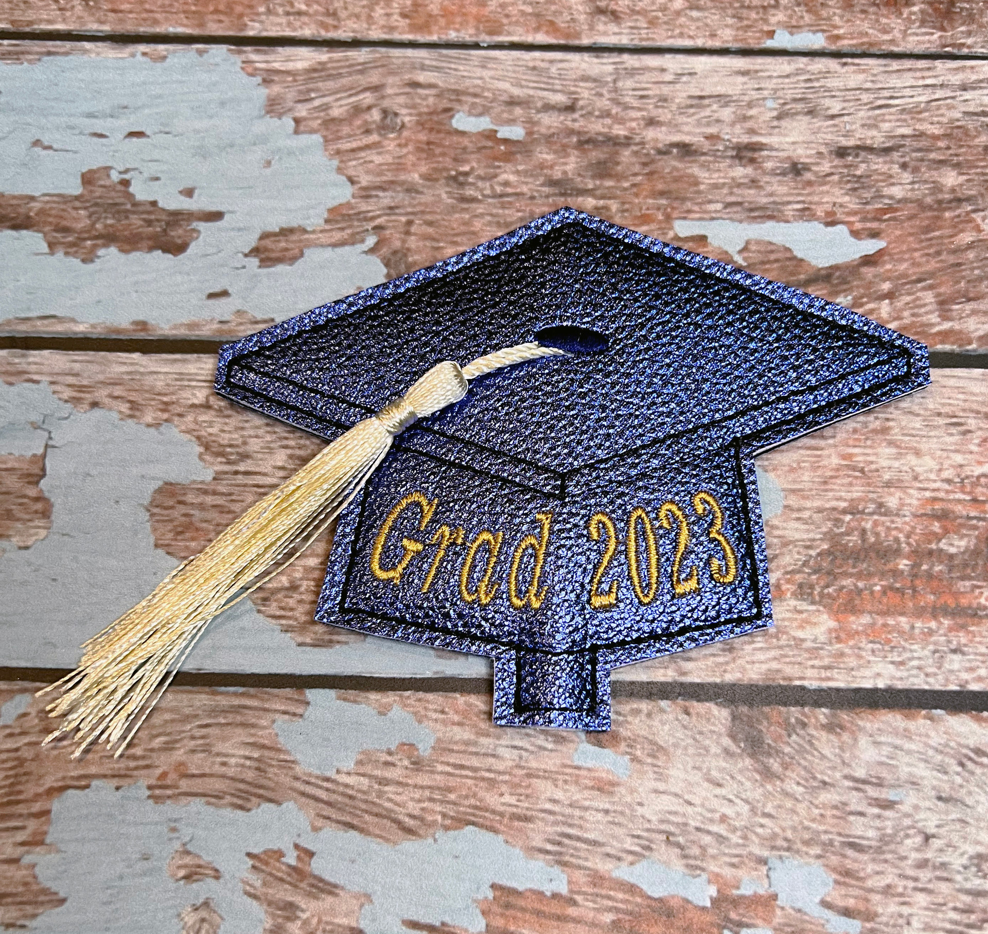 ITH Grad Cap Craft Pick Embroidery Machine Design - Newfound Applique
