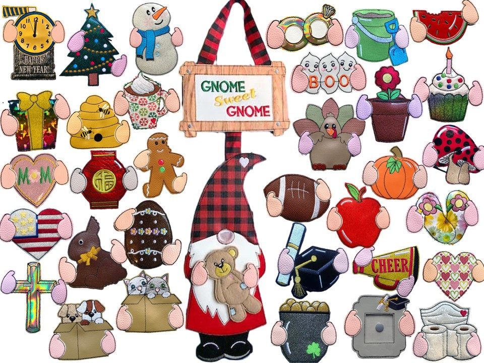 Gnome Designs Embroidery | Whimsical & Creative Craft Ideas
