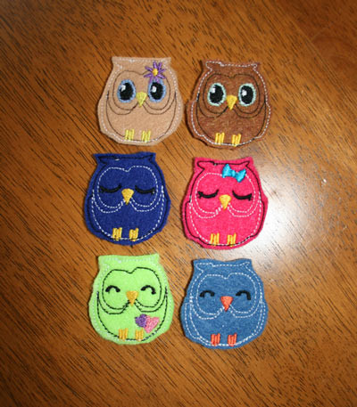 Graduation Owl Pencil Topper Set - Newfound Applique