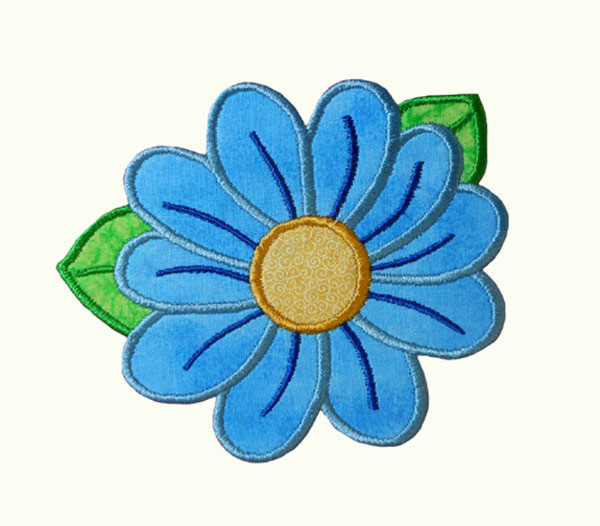 Flower Applique Embroidery Machine Design Set - Newfound Applique