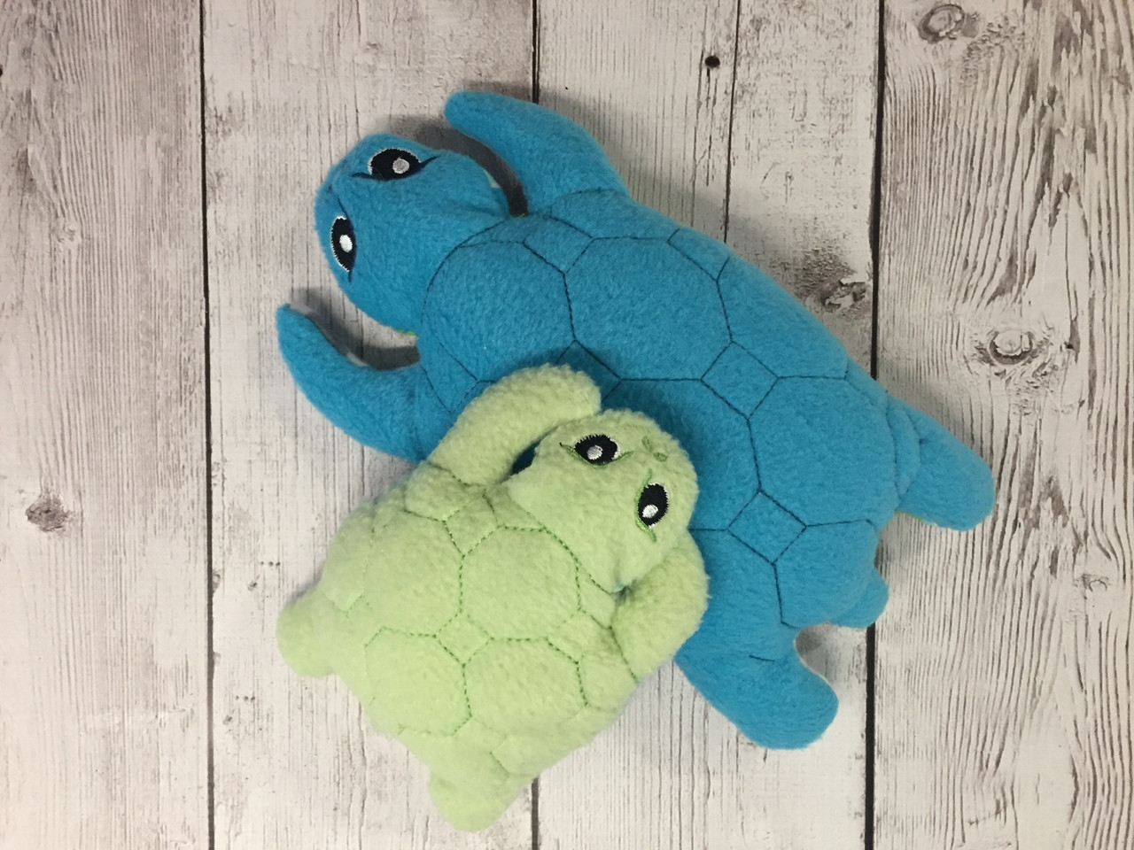 In The Hoop Turtle Bean Bag Embroidery Machine Design Set - Newfound ...